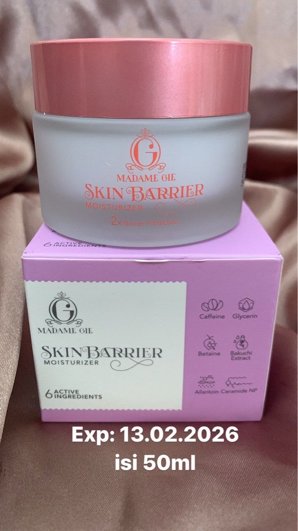 Madame Gie Skin Barrier Moisturizer - Ceramide Repair Skincare Pelembab Gel, Kesehatan ...