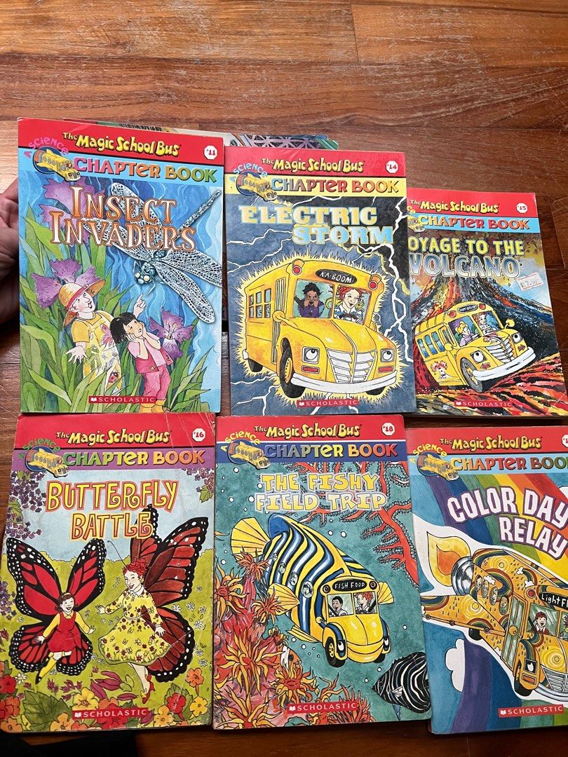 Magic School Bus series (pack of 11 books), Hobbies & Toys, Books ...