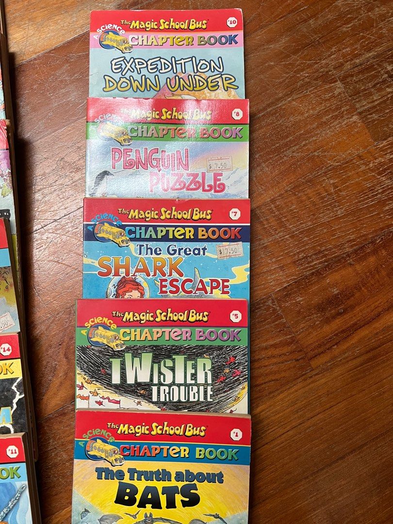 Magic School Bus series (pack of 11 books), Hobbies & Toys, Books ...