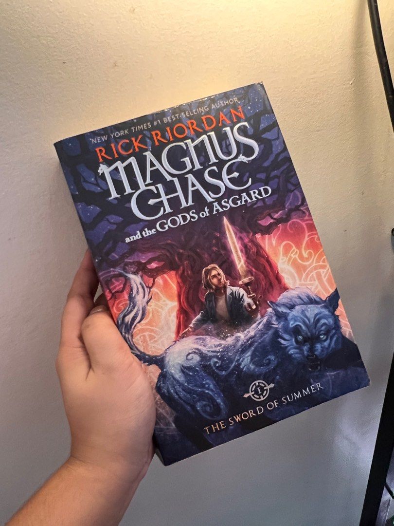 Magnus Chase and the Gods of Asgard by Rick Riordan, Hobbies & Toys ...