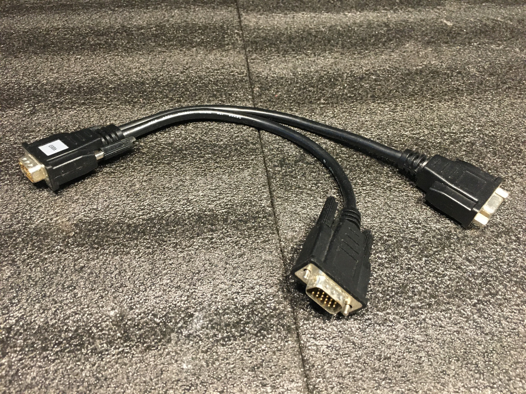 Male VGA - Female VGA & Male VGA Splitter Cable, Computers & Tech ...