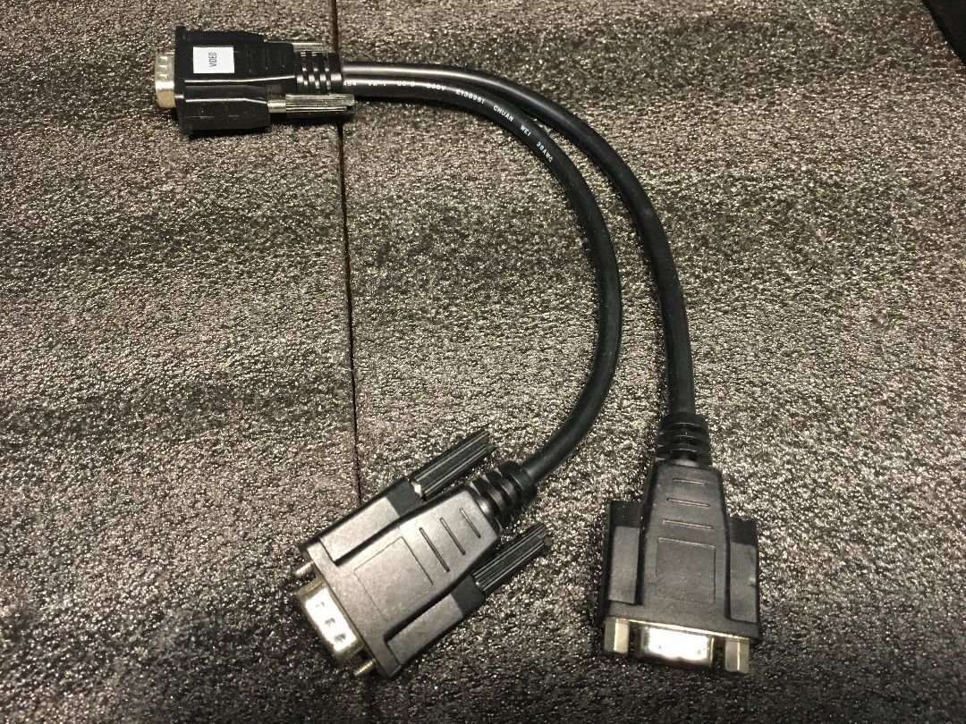 Male VGA - Female VGA & Male VGA Splitter Cable, Computers & Tech ...