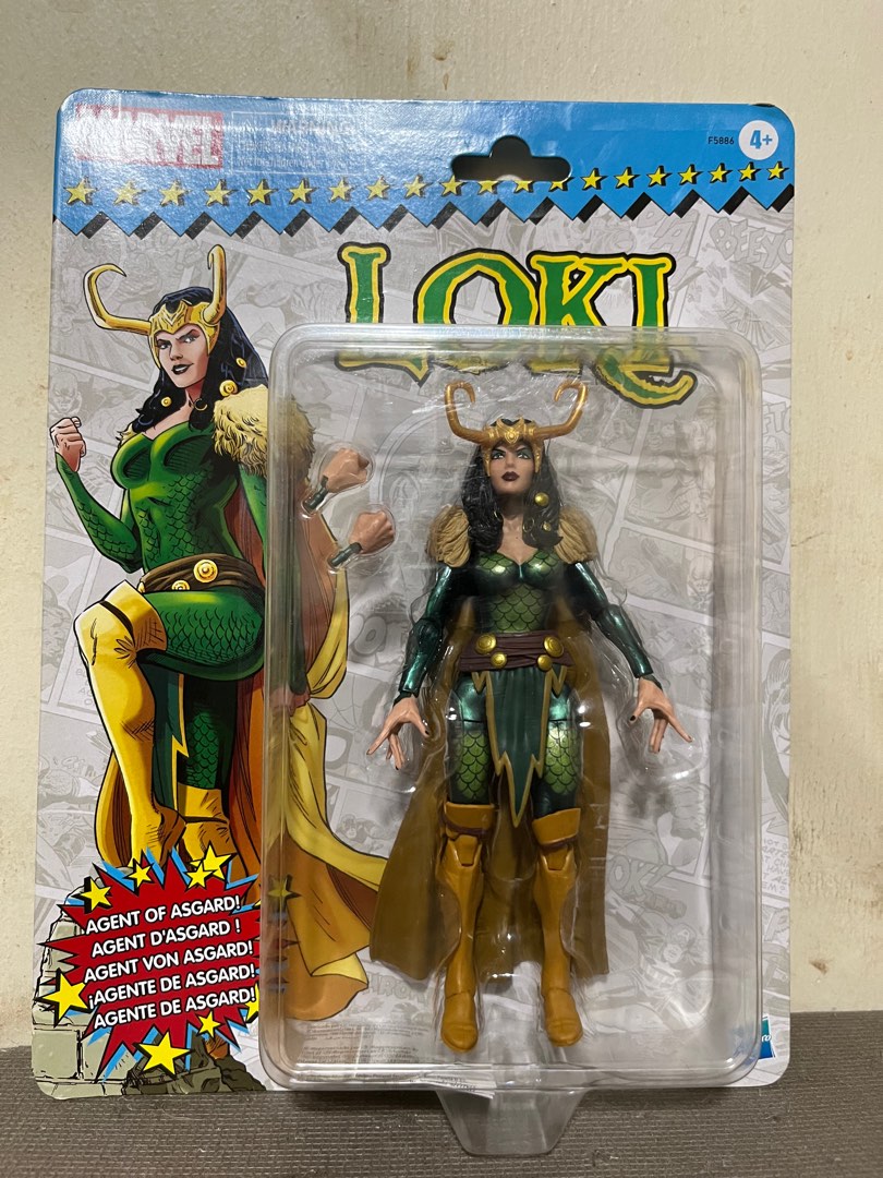 Marvel legends Retro Lady Loki, Hobbies & Toys, Toys & Games on Carousell