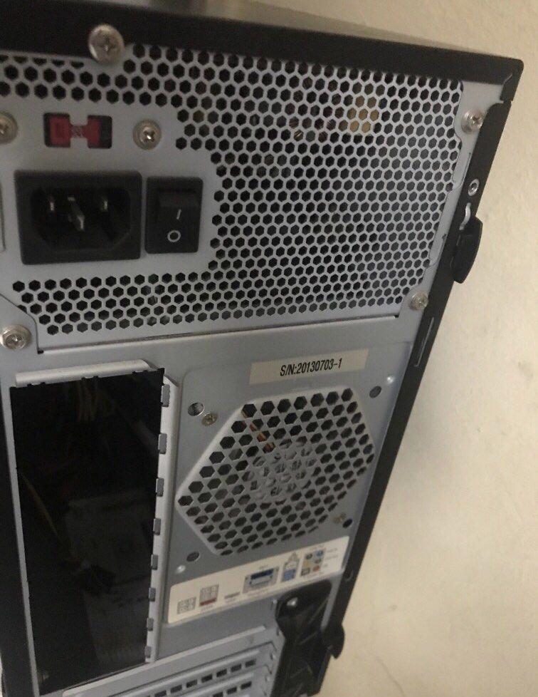 MATX PC Case with working 450W PSU and Optical drive, Computers & Tech ...