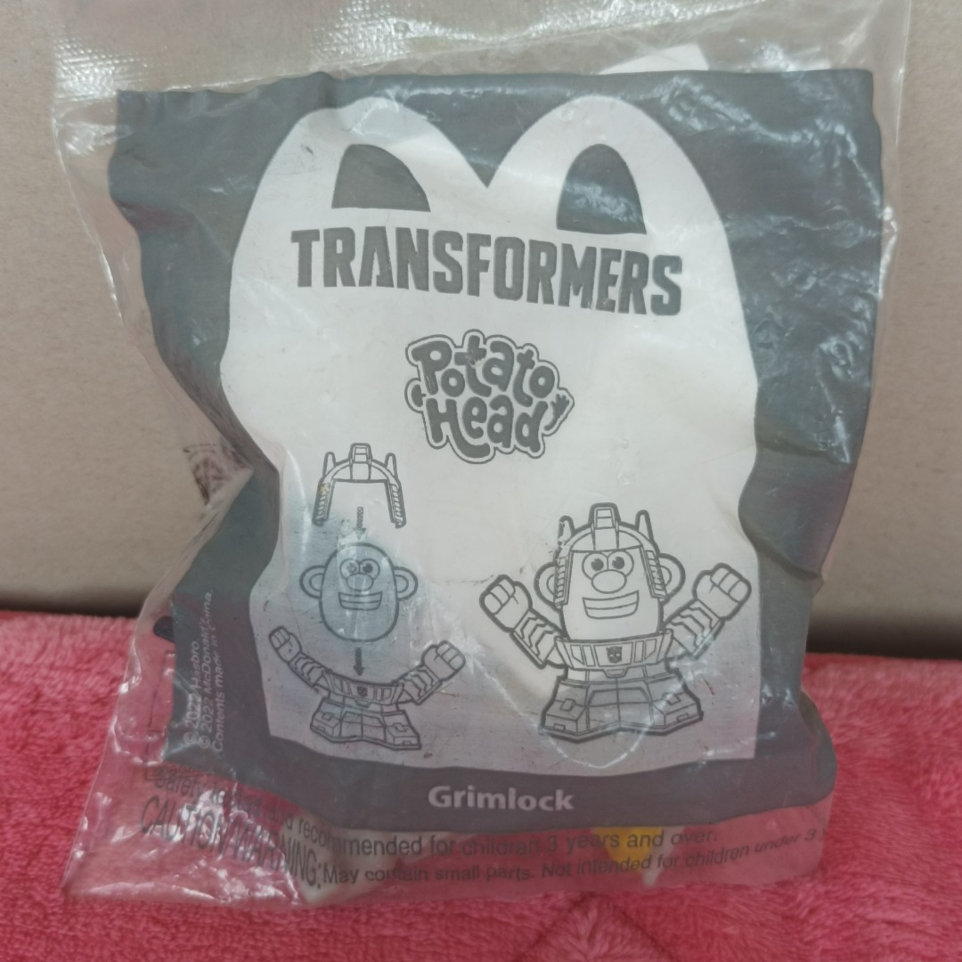 Mc Donald 2022 - Potato Head Transformer Grimlock, Toys & Collectibles ...