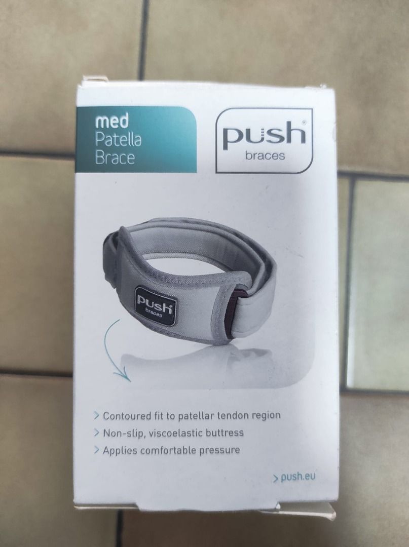 Med Patella Brace by PUSH Braces, Health & Nutrition, Medical Supplies ...