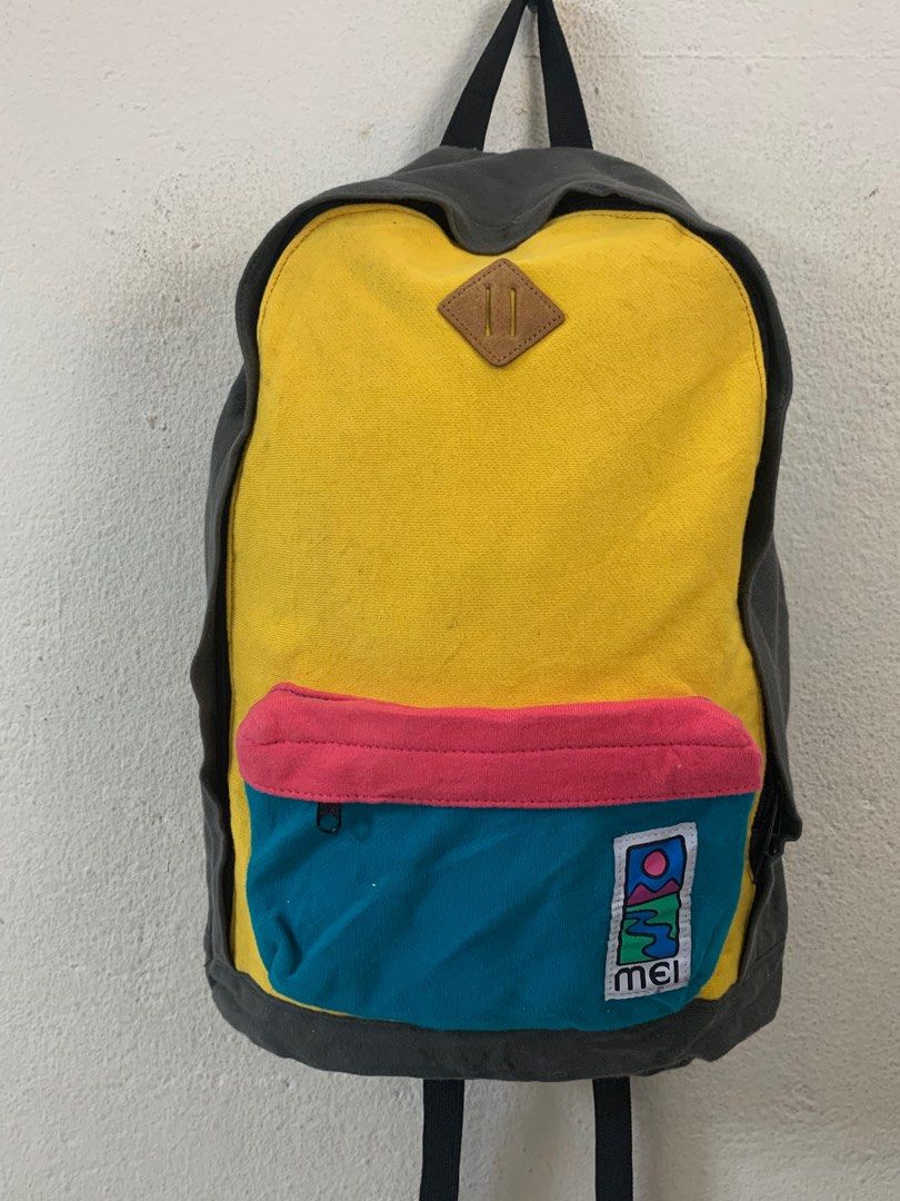 Mei Multicolor Bagpack, Men's Fashion, Bags, Backpacks on Carousell