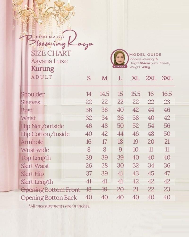 MINAZ AAYANA LUXE KURUNG, Women's Fashion, Muslimah Fashion, Baju ...
