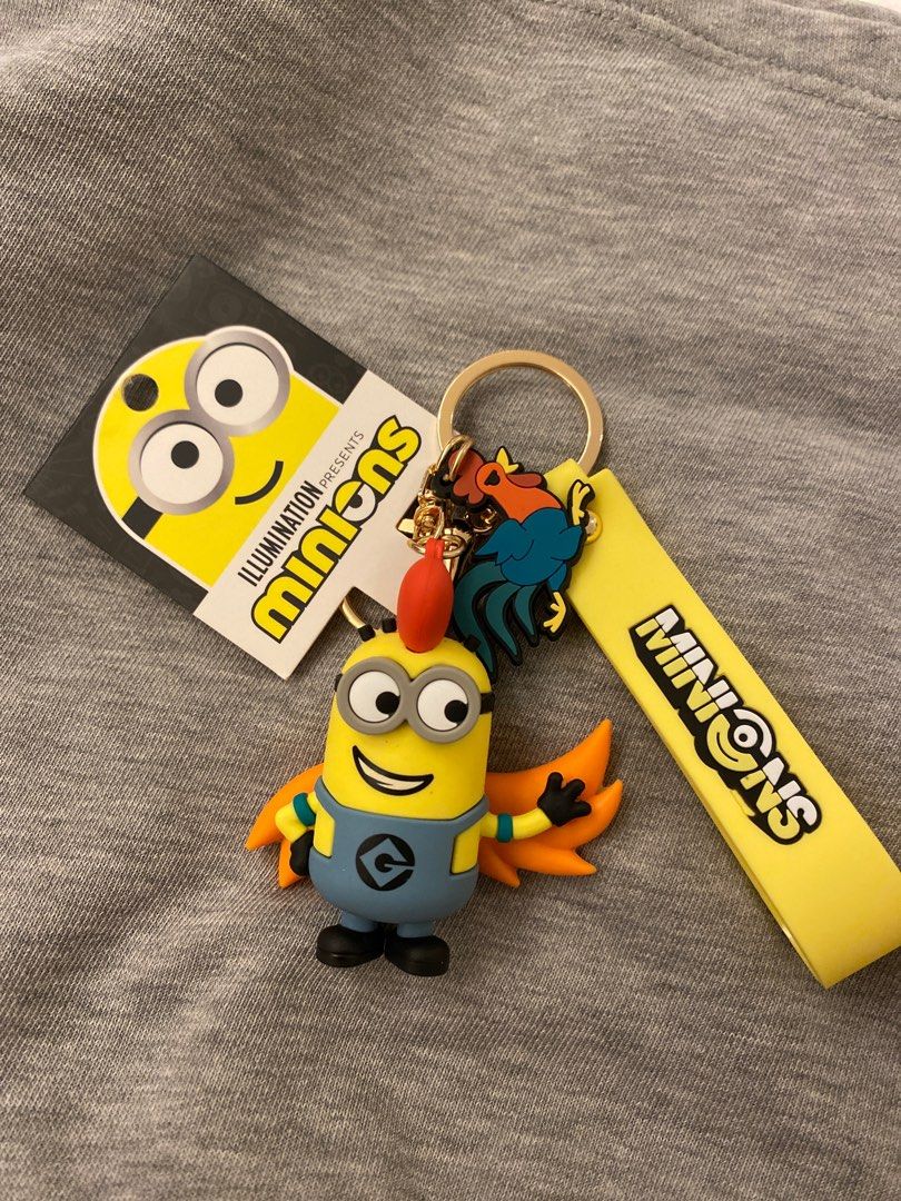 Minions - chicken keychain, Hobbies & Toys, Toys & Games on Carousell