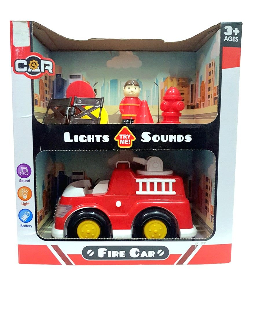 Mobile Car & Train Toy Pretend Vehicles Battery Operated With Sounds ...