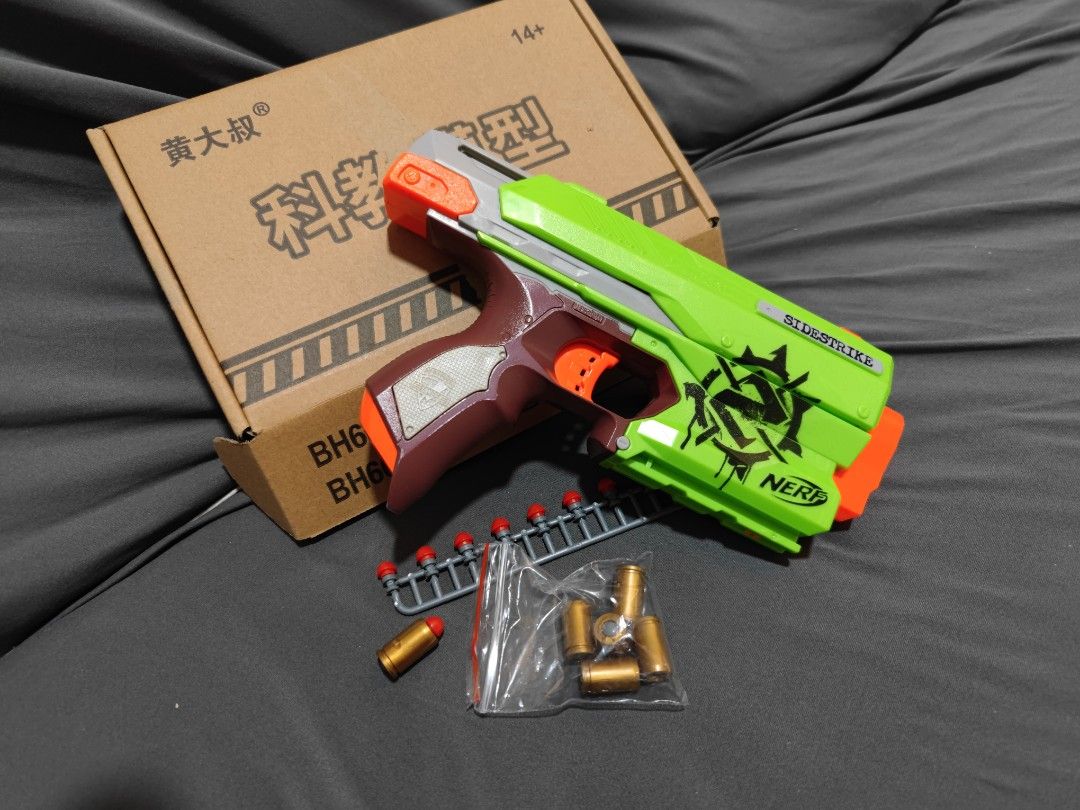 Nerf like auto shell ejecting continuous toy gun, Hobbies & Toys, Toys ...