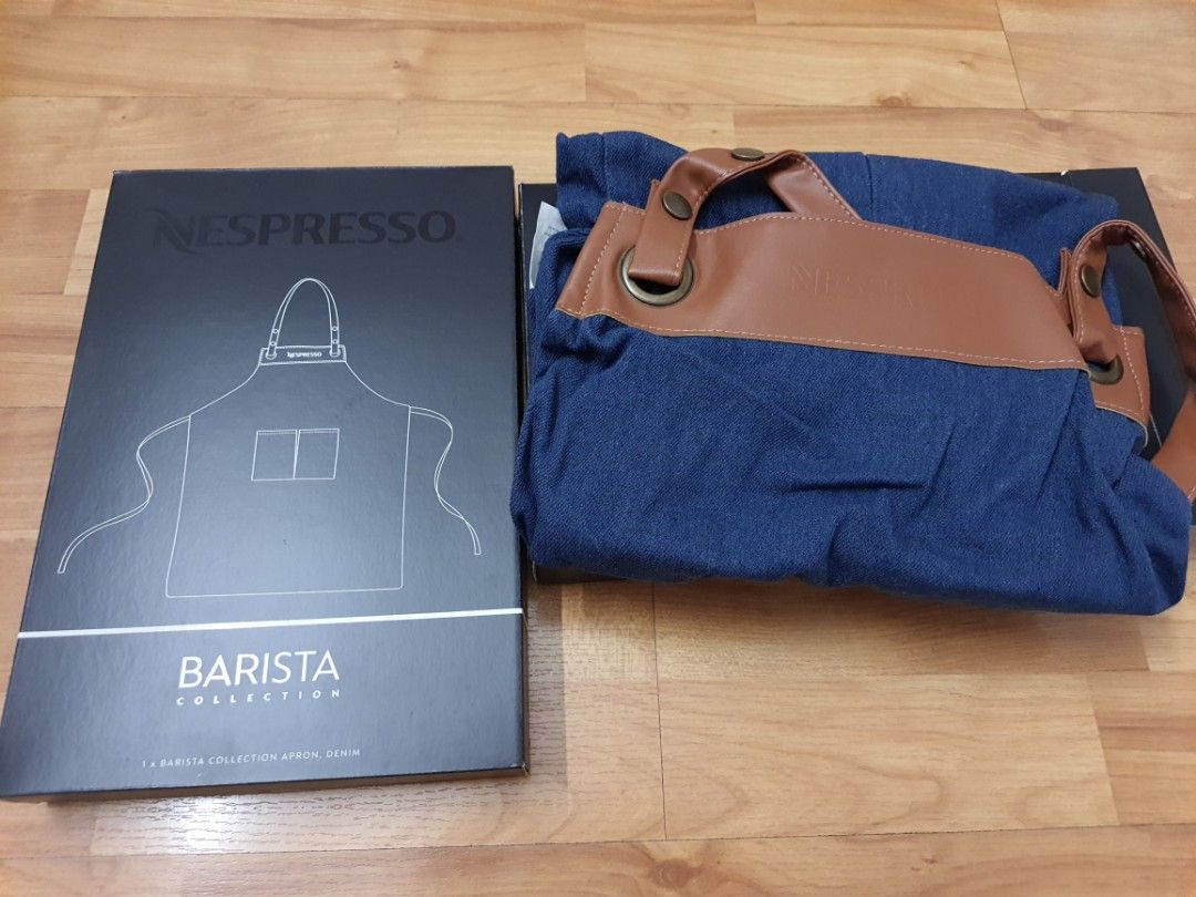 Nespresso Barista Apron, Food & Drinks, Beverages on Carousell