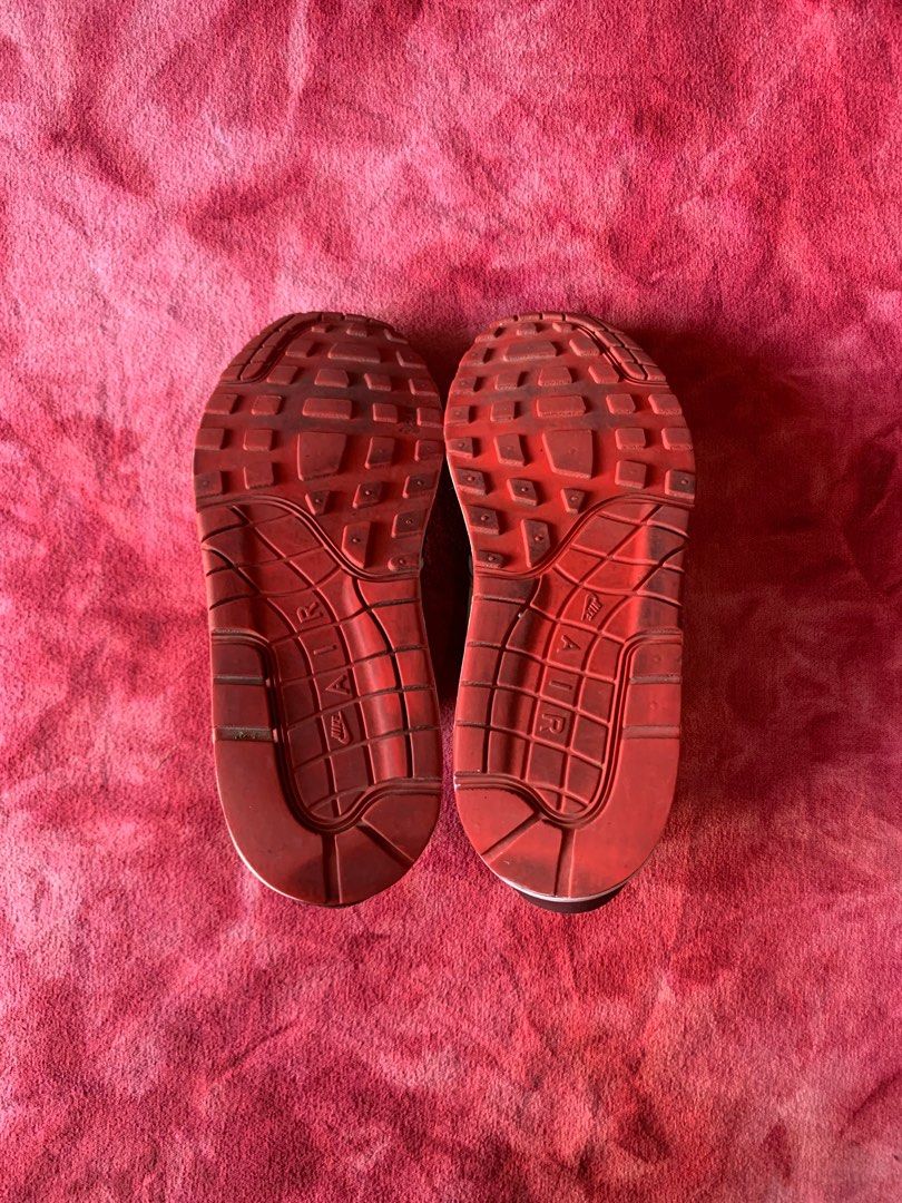 Nike Airmax 1 Essential “Action Red”, Women's Fashion, Footwear ...