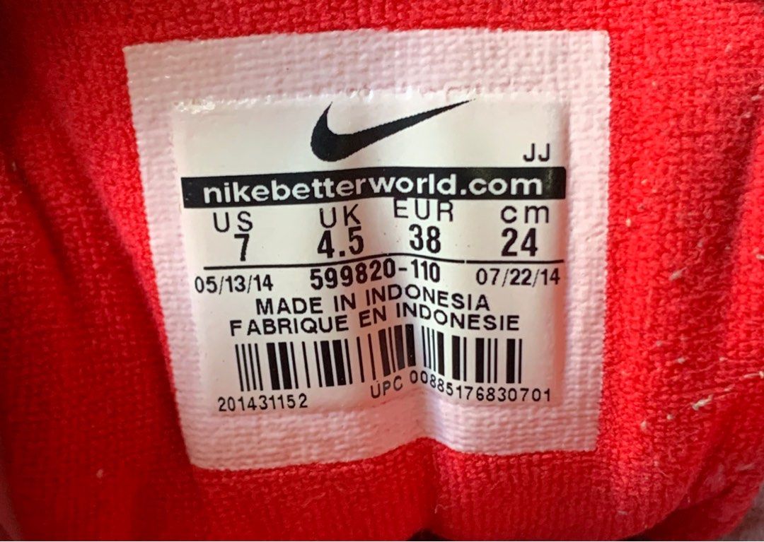 Nike Airmax 1 Essential “Action Red”, Women's Fashion, Footwear ...