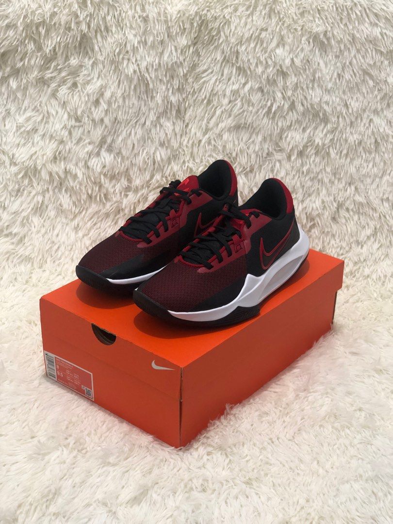 Nike Precision 6 Black/Red, Men's Fashion, Footwear, Sneakers on Carousell
