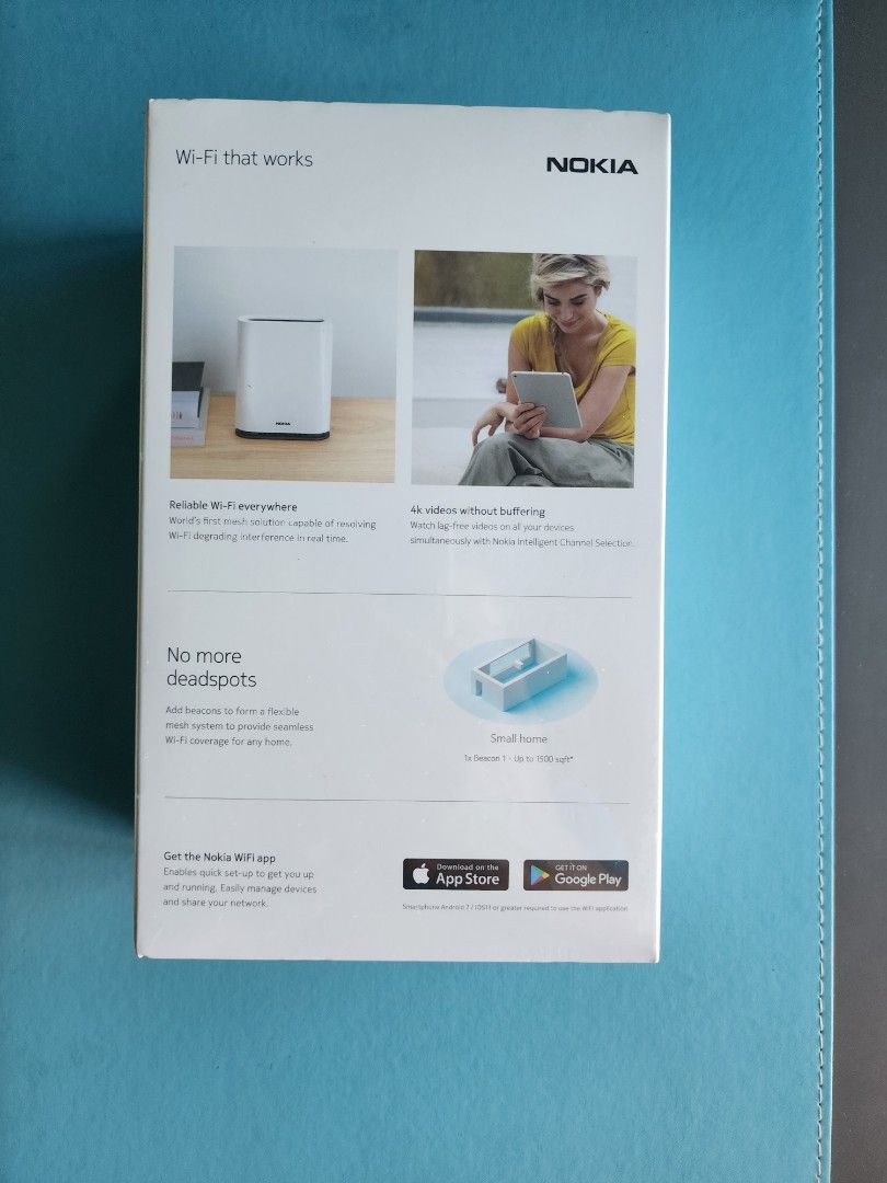 Nokia Wifi Mesh Router Beacon 1, Computers & Tech, Parts & Accessories ...