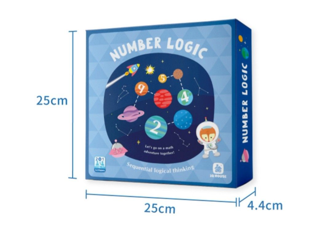 現貨 桌遊: 奧數 玩懂數學邏輯遊戲【5】-- Number Logic (邏輯版), 其他, 其他 - Carousell