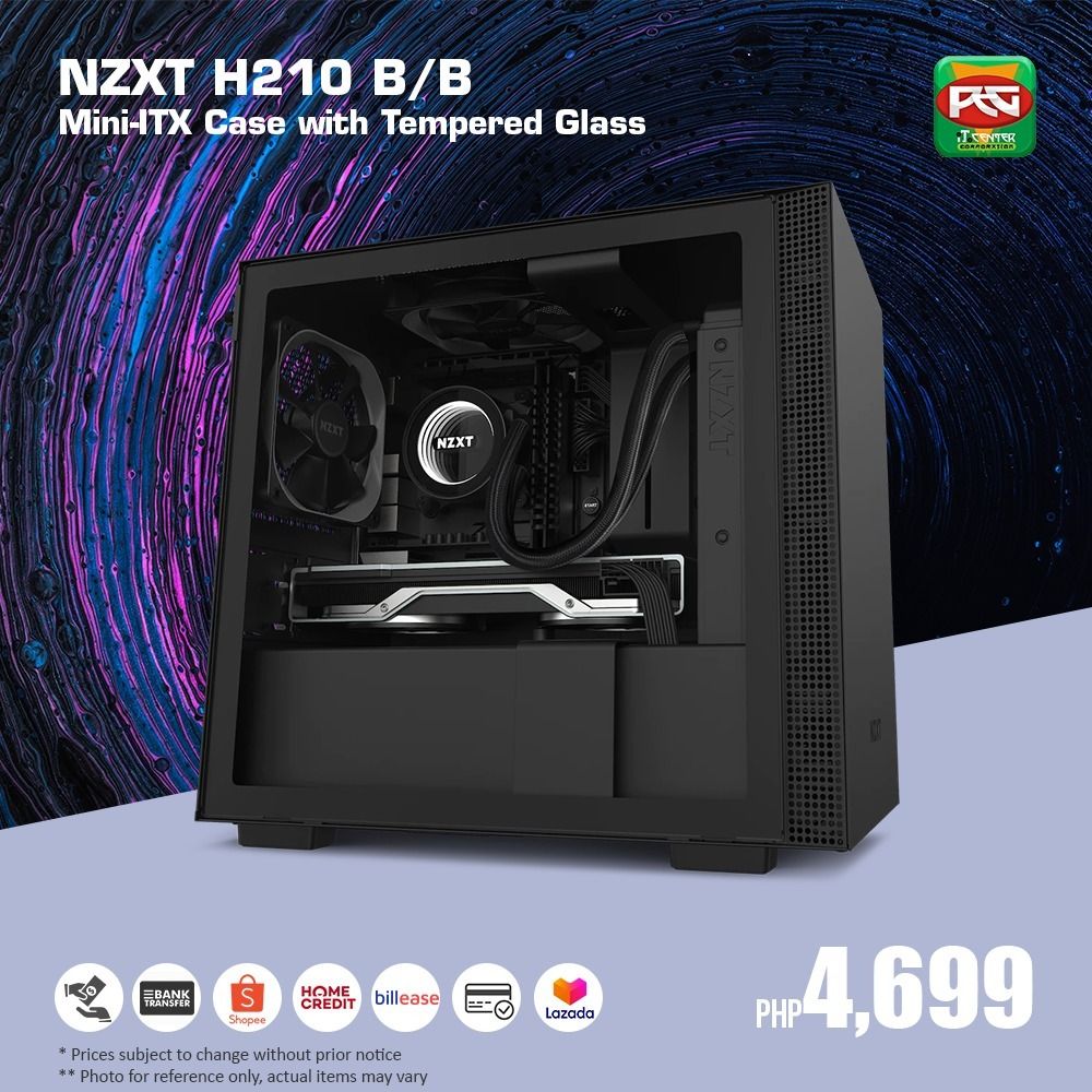 NZXT CA-H210B-B1 H210 BLACK, Computers & Tech, Parts & Accessories, Other Accessories on Carousell