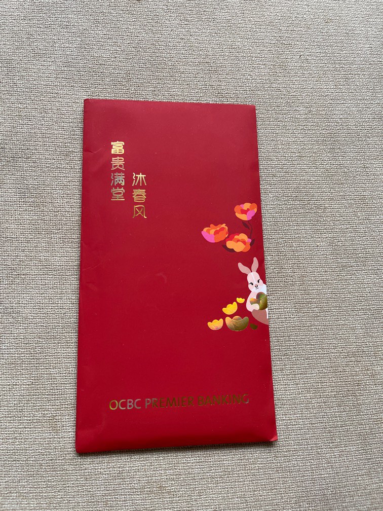 OCBC Premier Banking Red Packet, Hobbies & Toys, Stationery & Craft ...