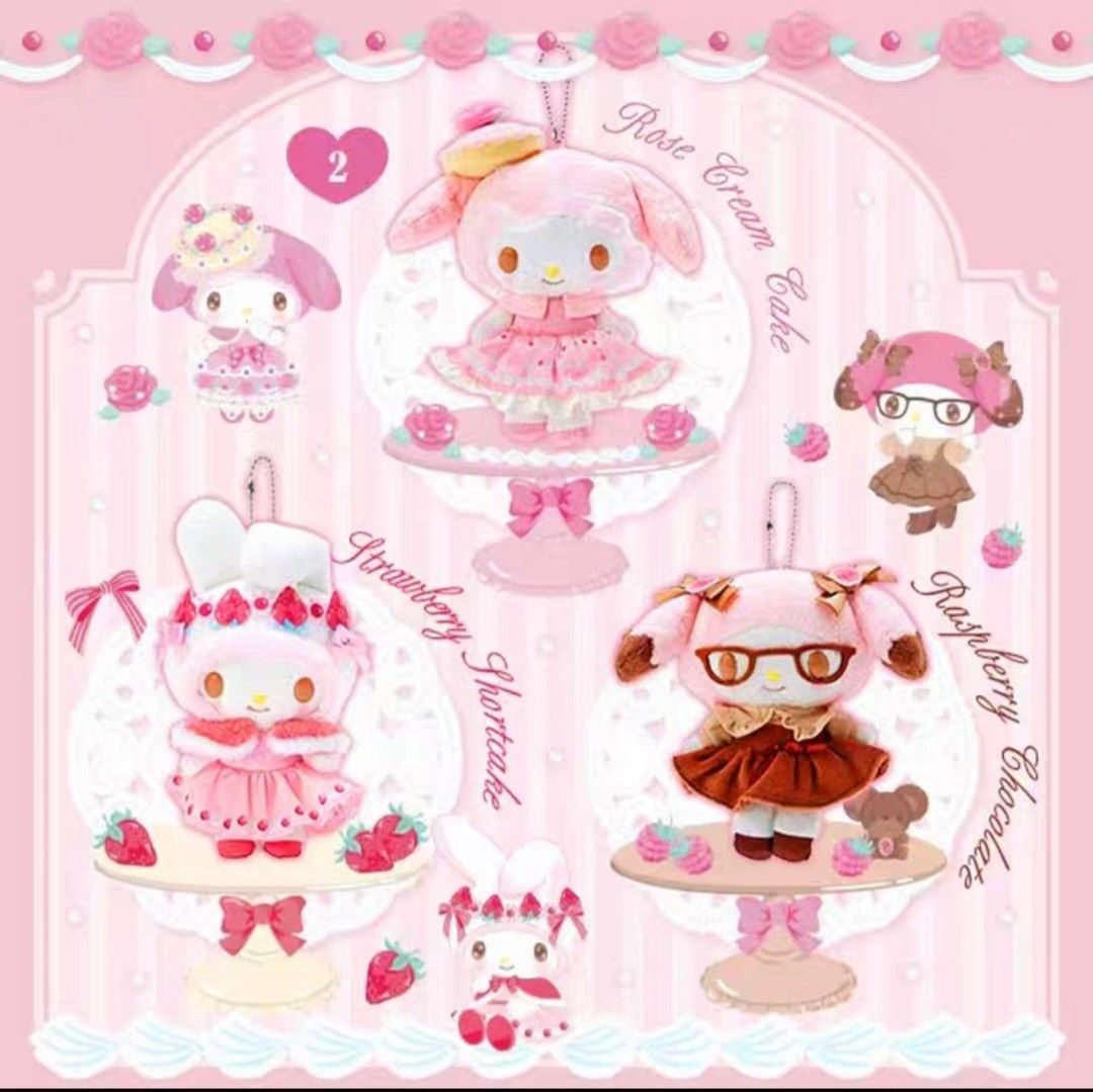 Official Rare Sanrio My Melody's Happy Birthday Sweet Lookbook ...