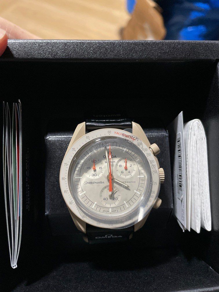 OMEGA x SWATCH Mission to Jupiter, Men's Fashion, Watches & Accessories ...
