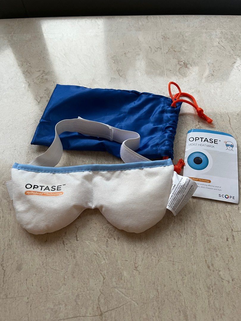 Optase - moist heat mask, Beauty & Personal Care, Vision Care on Carousell