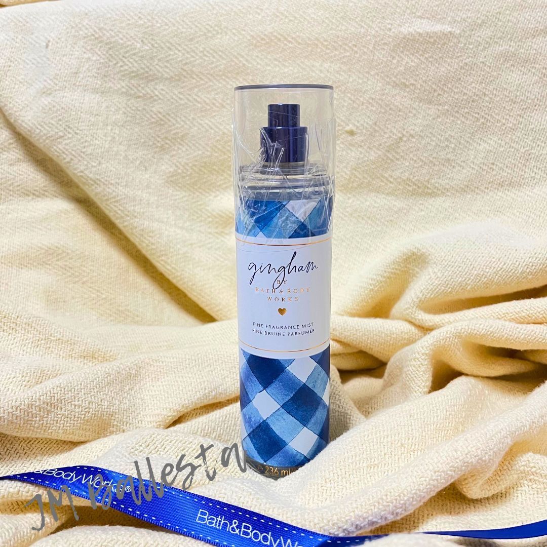 Original Authentic Bath and Body Works Gingham Blue Fragrance Mist ...