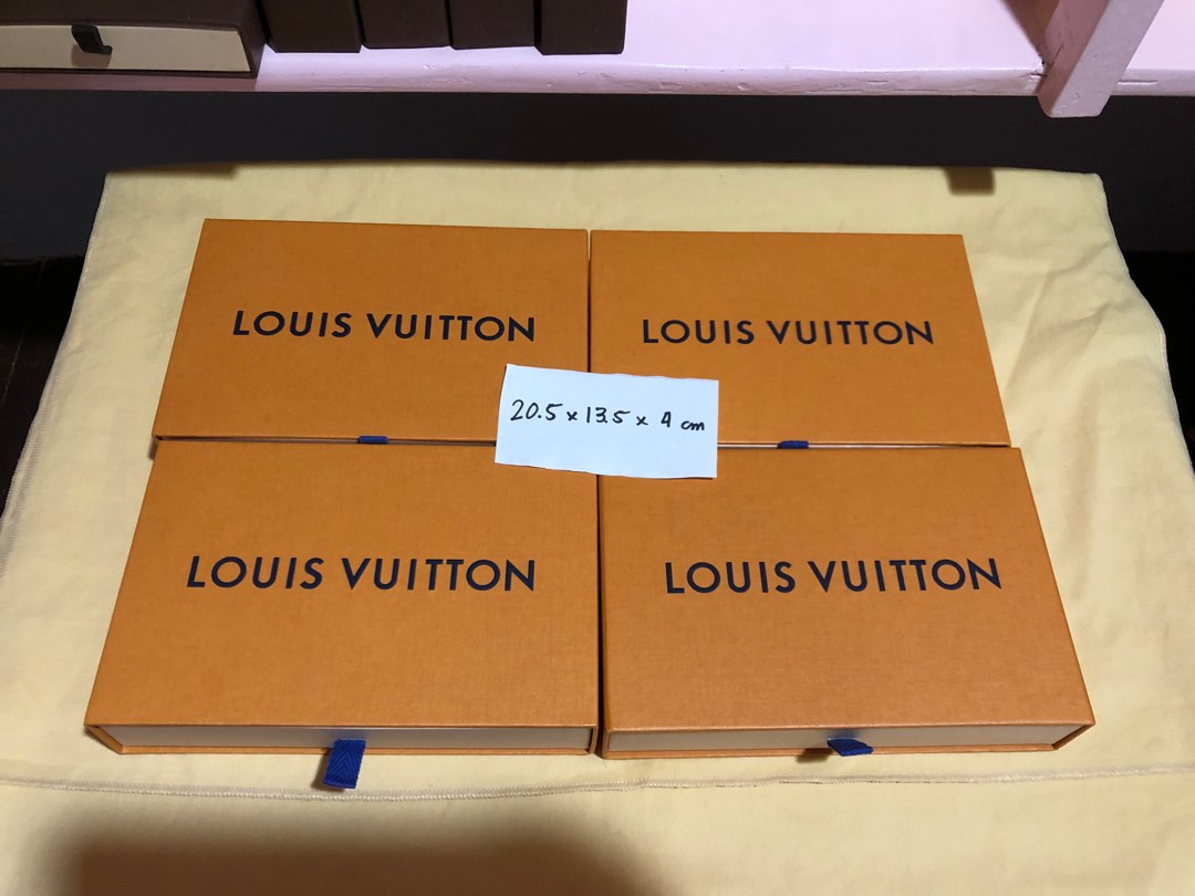 Original Louis Vuitton Wallet Box, Luxury, Bags & Wallets on Carousell