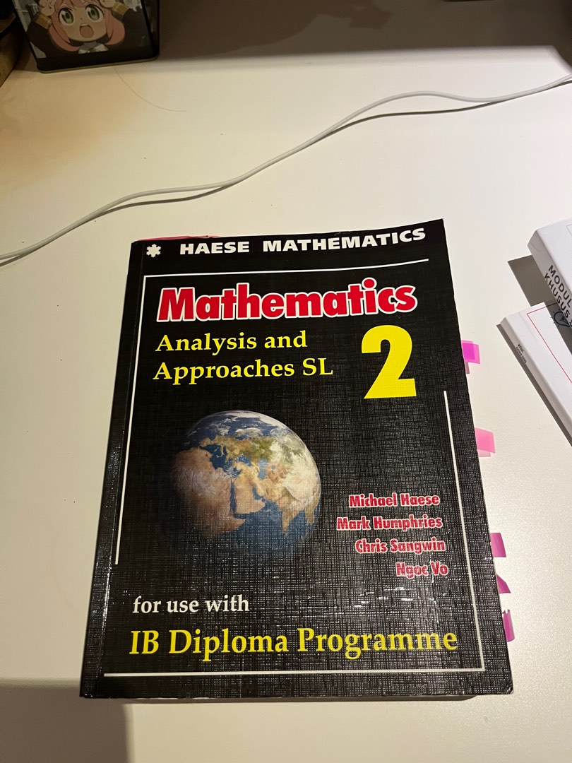 ORIGINAL Mathematics analysis and approaches SL 2 Textbook, Buku & Alat ...