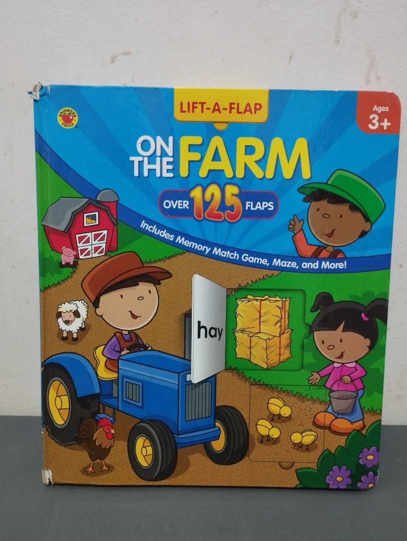 Oversized Fram lift a flap board book, Hobbies & Toys, Books ...