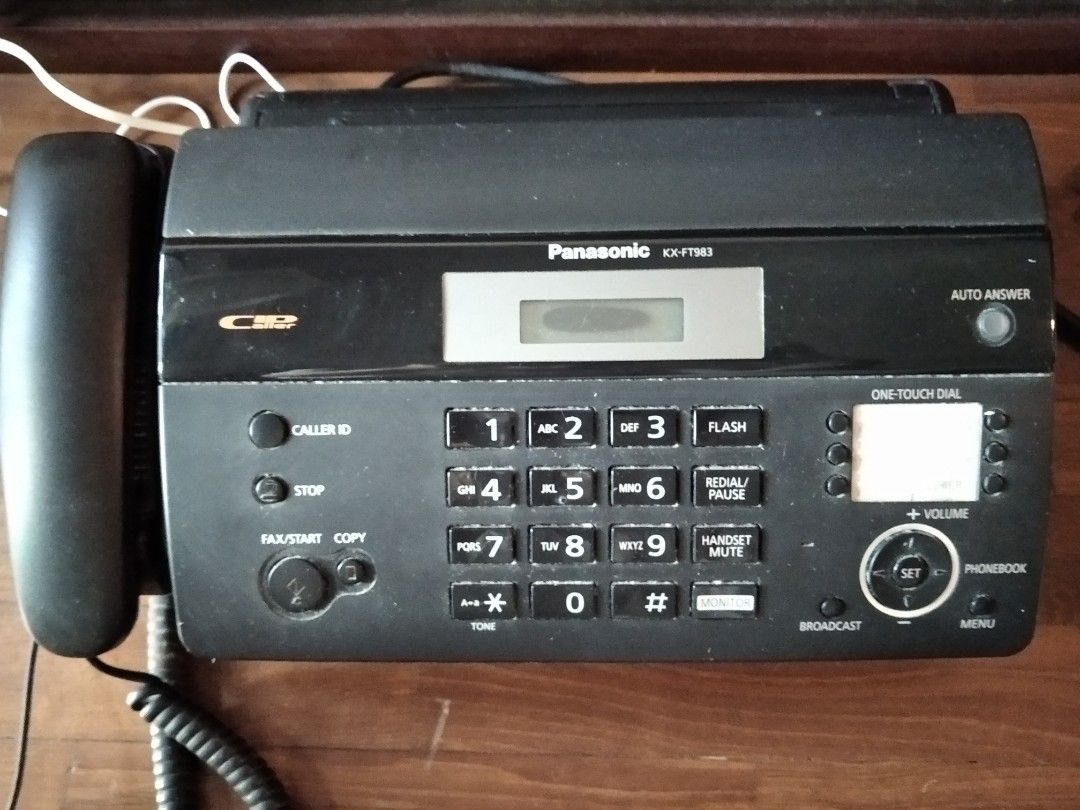 Panasonic fax KX-FT983, Computers & Tech, Printers, Scanners & Copiers ...