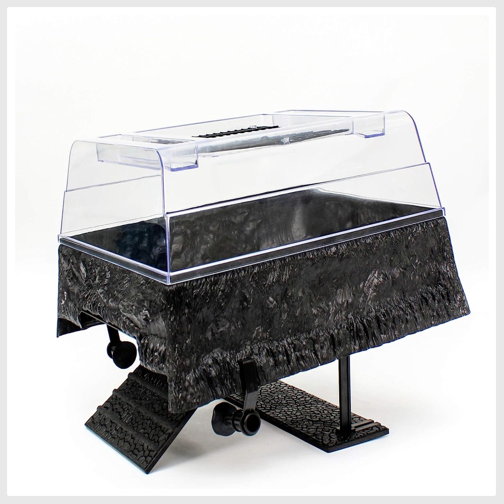 PENN-PLAX Reptology Turtle Topper – Above Tank Basking Platform That ...