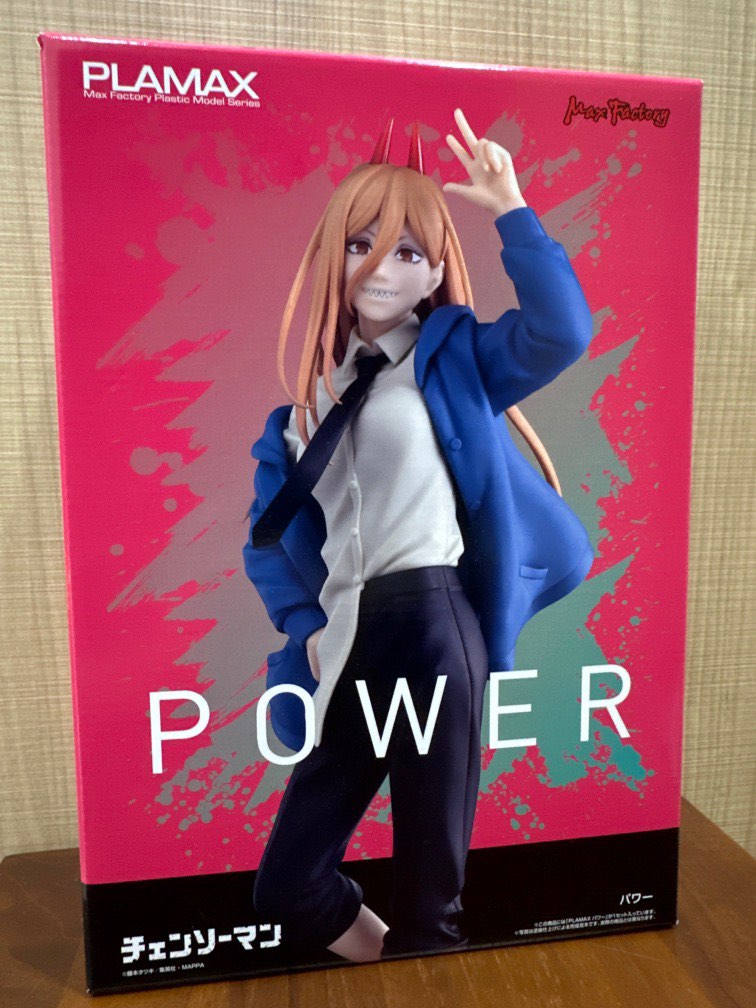 PLAMAX Chainsaw Man Power Plastic Model, Hobbies & Toys, Toys & Games ...