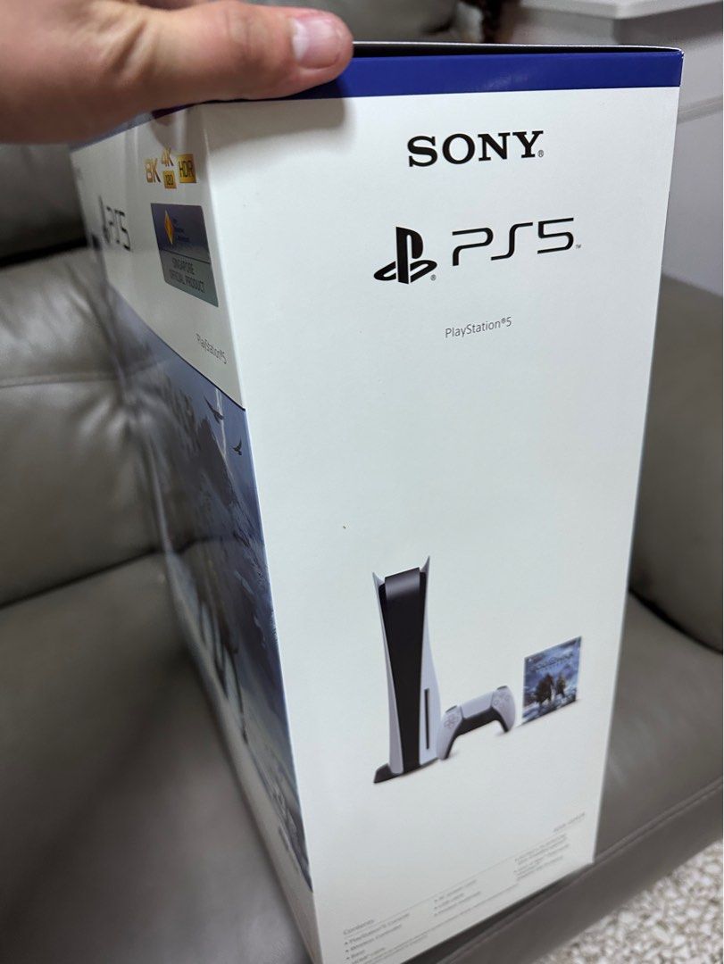 Playstation PS5 Console Disc Drive God of War Edition Bundle, Video ...