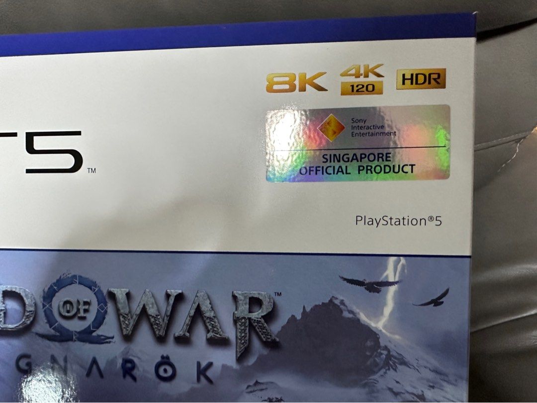 Playstation PS5 Console Disc Drive God of War Edition Bundle, Video ...