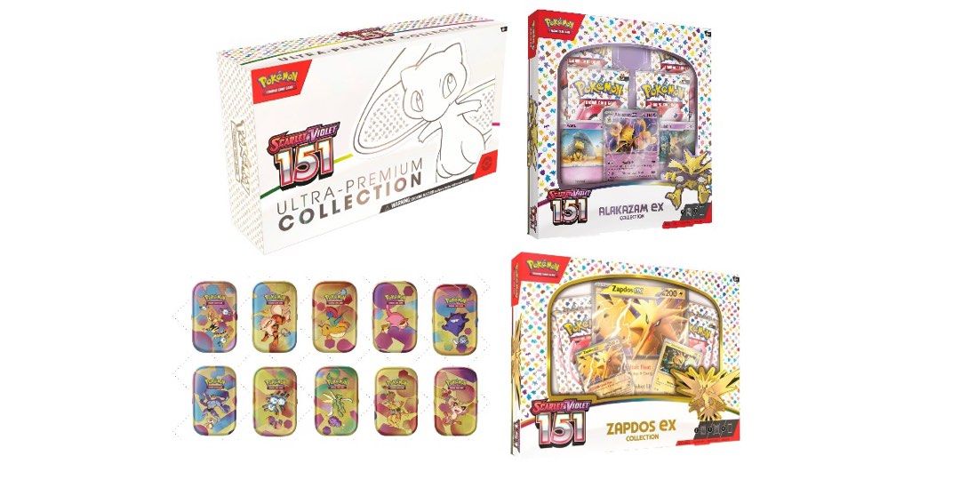 [PO] Pokemon 151 Ultra Premium Collection/ Ex Box/ Mini Tin, Hobbies ...