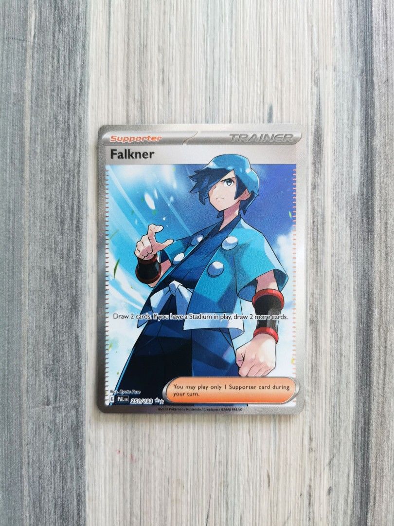 Pokemon TCG Falkner FA Paldea Evolved, Hobbies & Toys, Toys & Games on ...