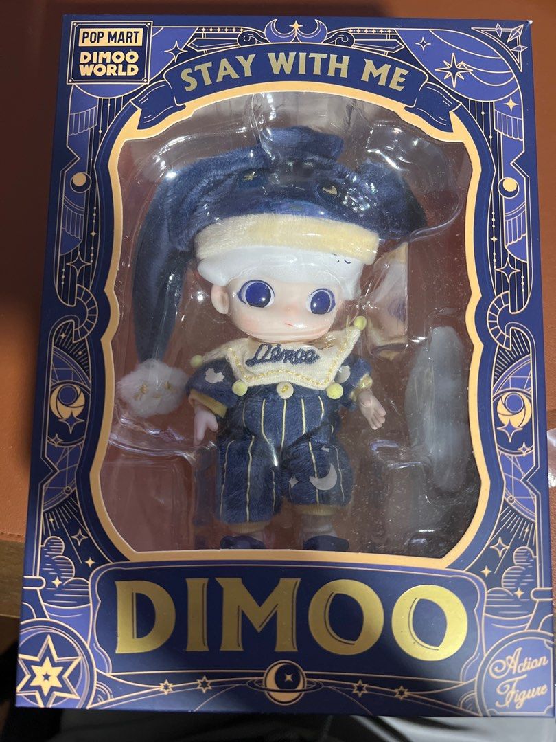 POP MART Dimoo Stay With Me Action Figure, Hobbies & Toys, Toys & Games ...