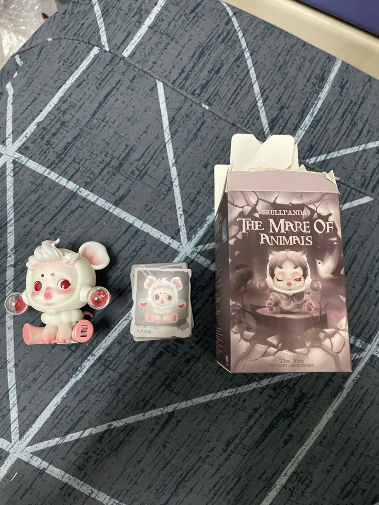 Pop Mart Skullpanda The Mare of Animals - The Rat, Hobbies & Toys, Toys ...