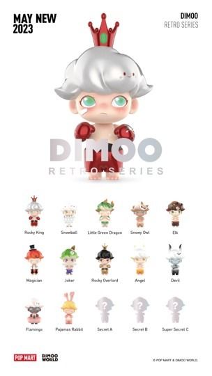 POPMART | Dimoo: Retro Series, Hobbies & Toys, Toys & Games on Carousell