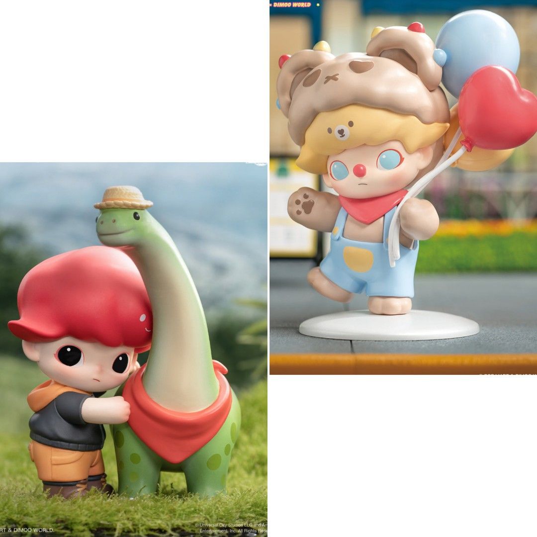 POPMART Dimoo Series Blind Box Design (Jurassic World Brachiosaurus ...