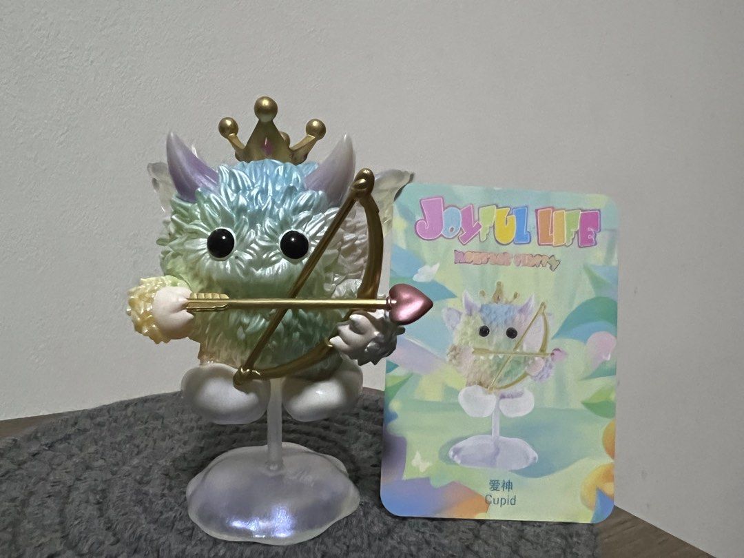 POPMART|INSTINCTOY Monster Fluffy Joyful Life|Cupid, Hobbies & Toys ...