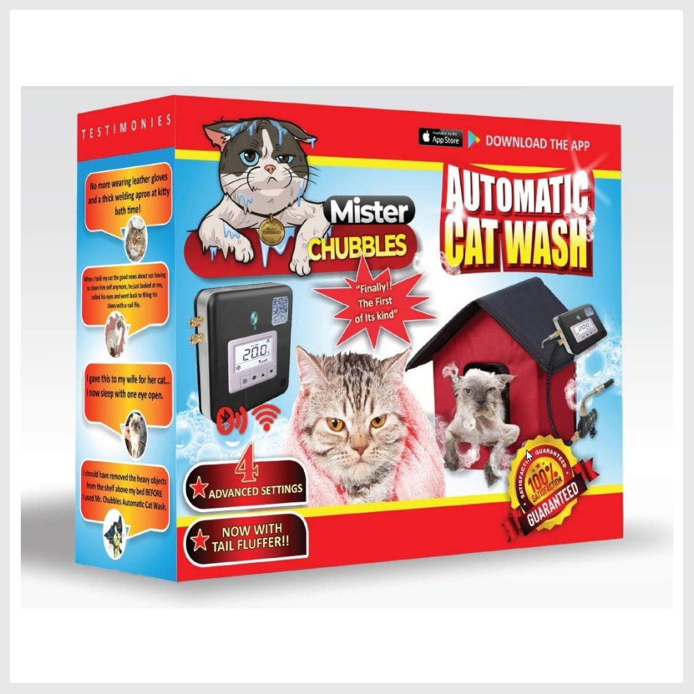 Prank Gift Boxes, Inc. Mr. Chubbles Auto Cat Wash! Prank Box for Adult ...