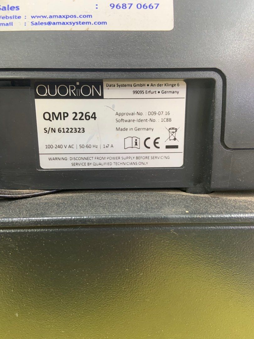QUORION QMP 2000 series Cash register, Computers & Tech, Office ...