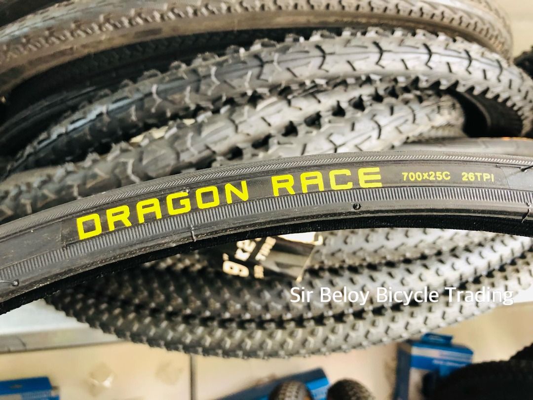 RAGUSA Dragon Race Tire 700c 26er 27.5 29er Slick Tire MTB Mountain ...