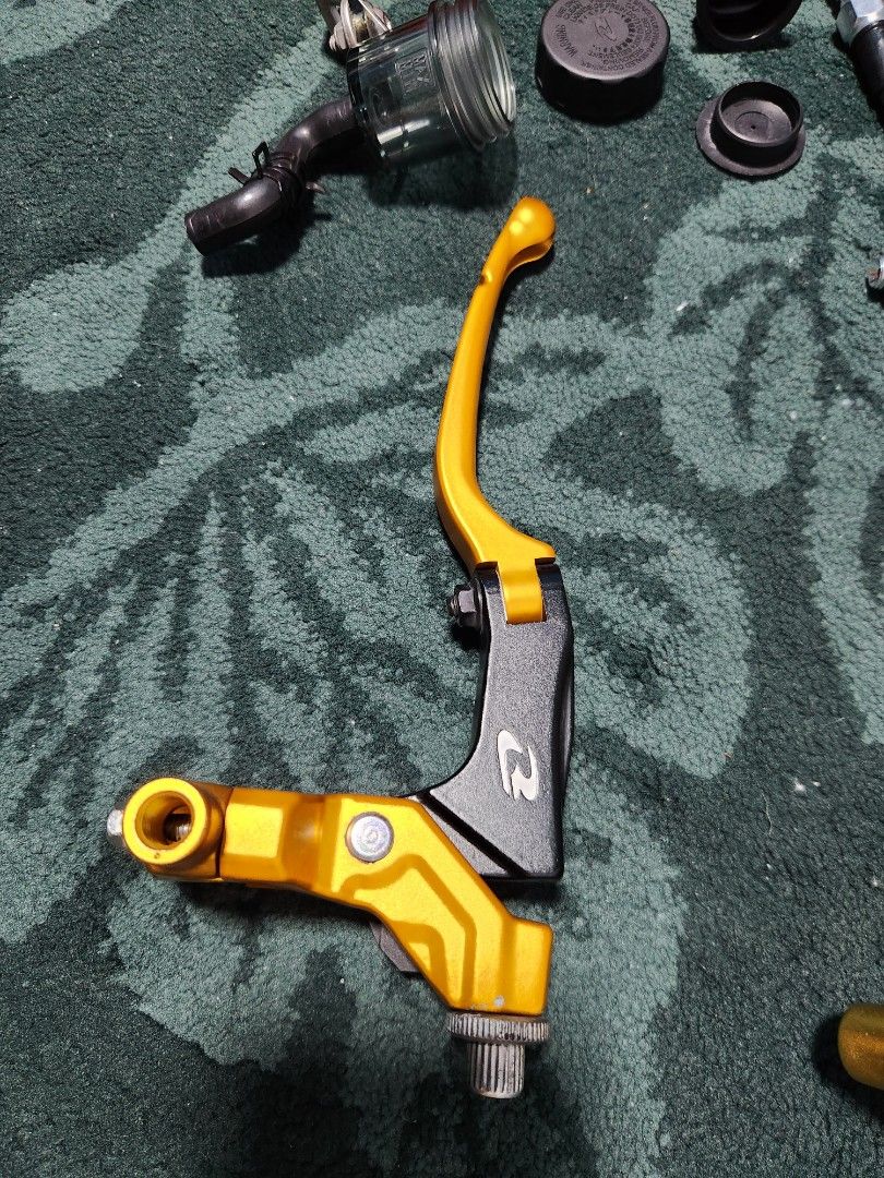 RCB FORGED S1 MASTER BRAKE PUMP 14mm with RCB CLUTCH LEVER SET ...