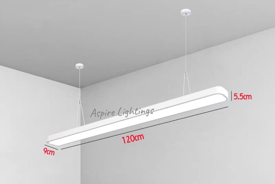 Rectangle Long Ceiling LED Light BTO Kitchen Lighting, Furniture & Home Living, Lighting & Fans ...