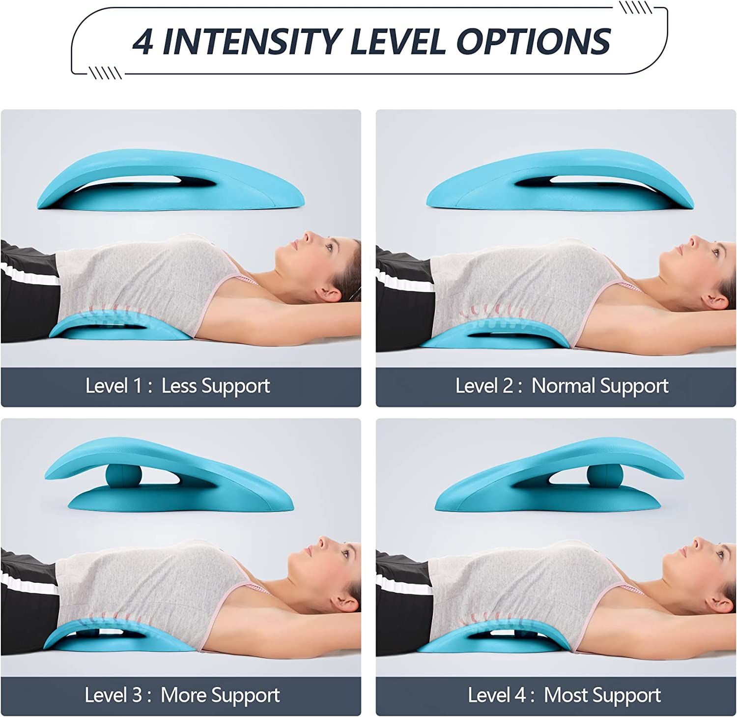 RESTCLOUD Back Stretcher for Back Pain Relief, Lower Back Stretcher ...