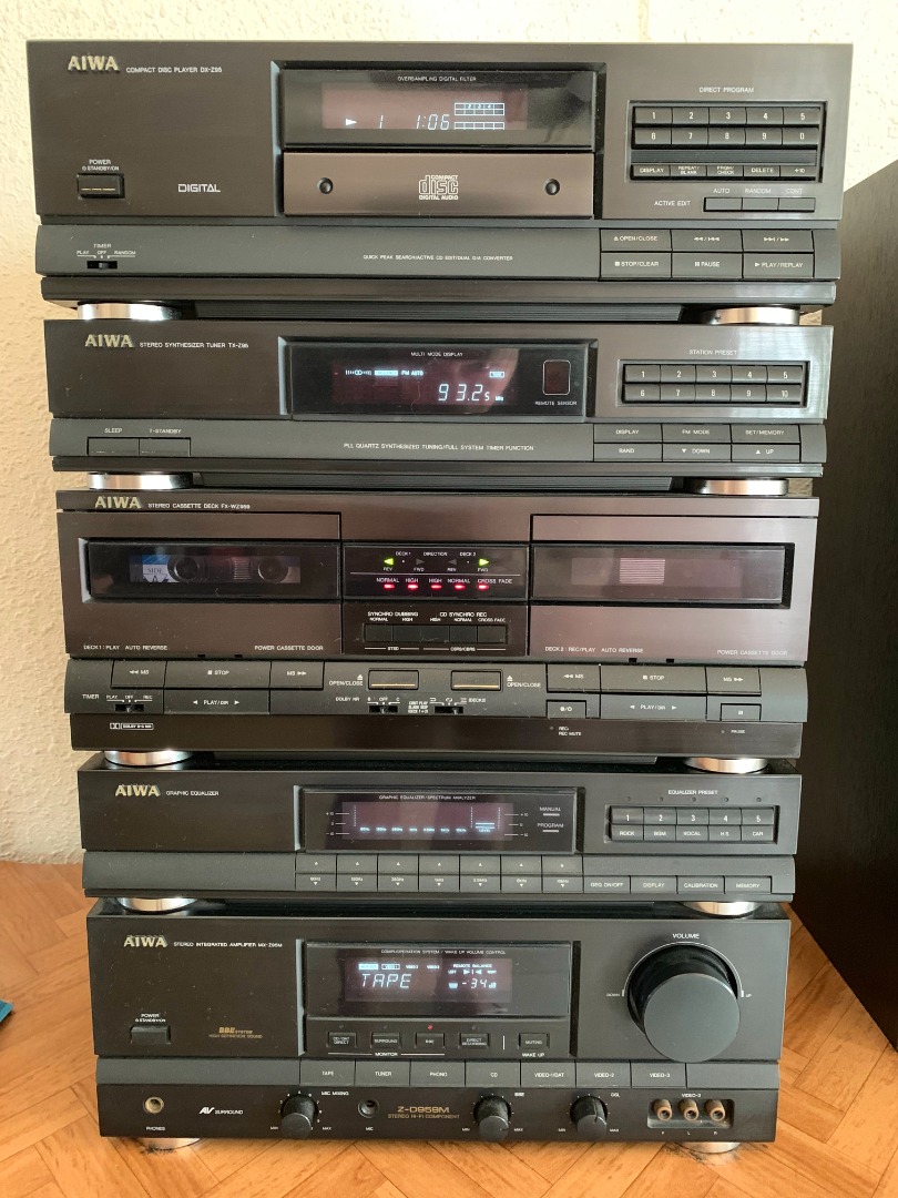 Retro Aiwa Midi Hifi Component, Audio, Soundbars, Speakers & Amplifiers ...