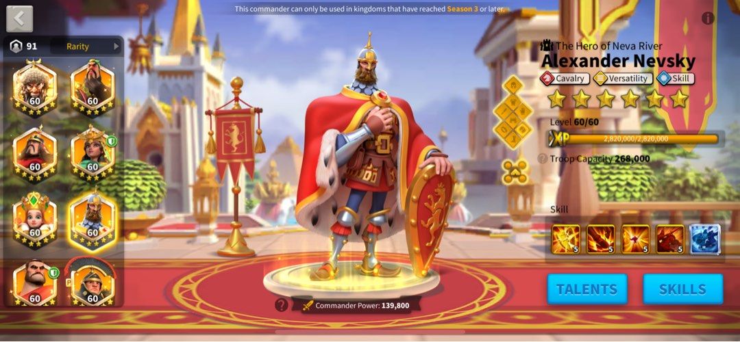 Rise of Kingdom 85M Power for Sale (Vip 16), Video Gaming, Video Games ...